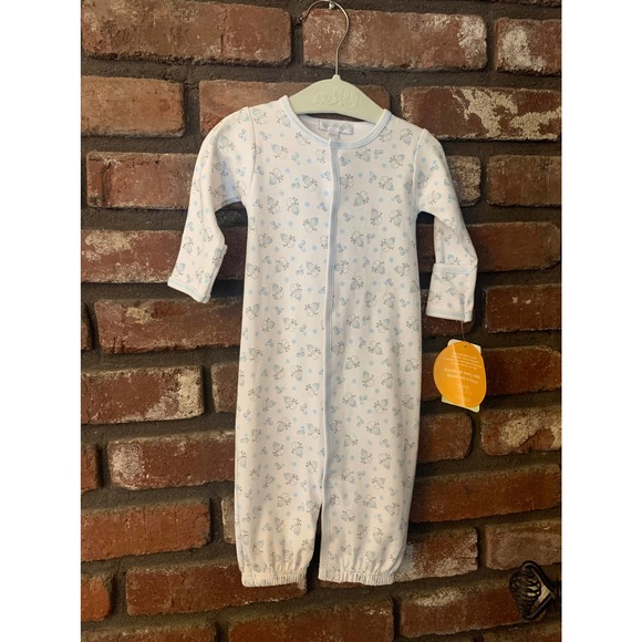 Magnolia Baby | One Pieces | Magnolia Baby Blue Snowmen Convertible ...
